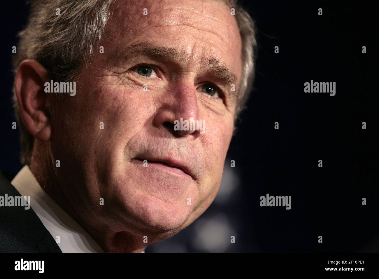 President George W. Bush speaks at a fundraiser for the Republican ...