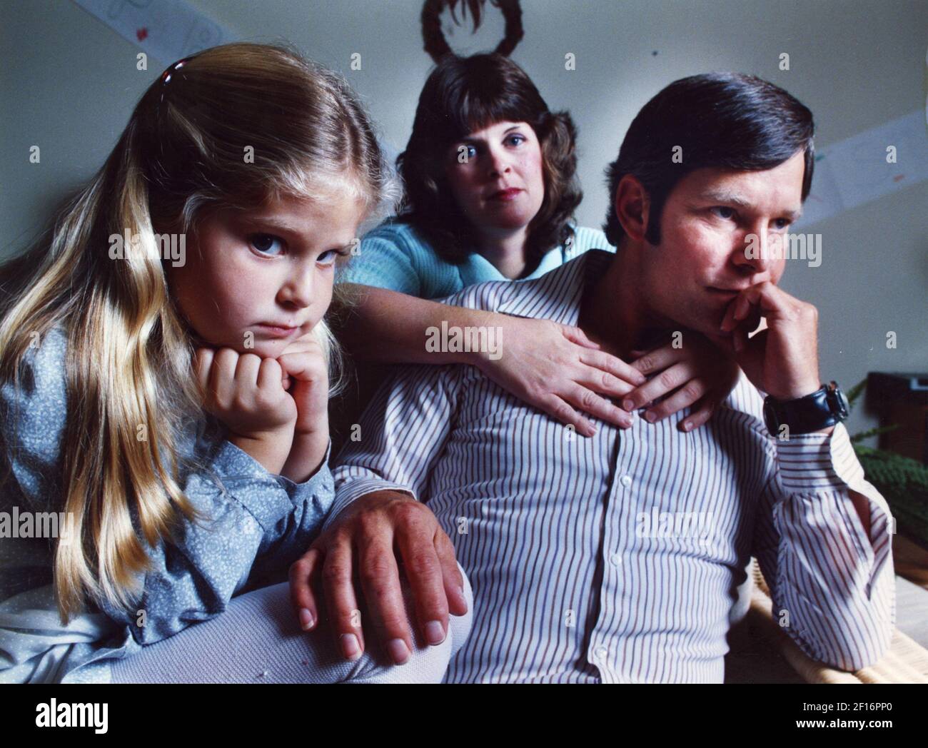 Doug Hoxworth is pictured with his wife, Susan, and their daughter ...