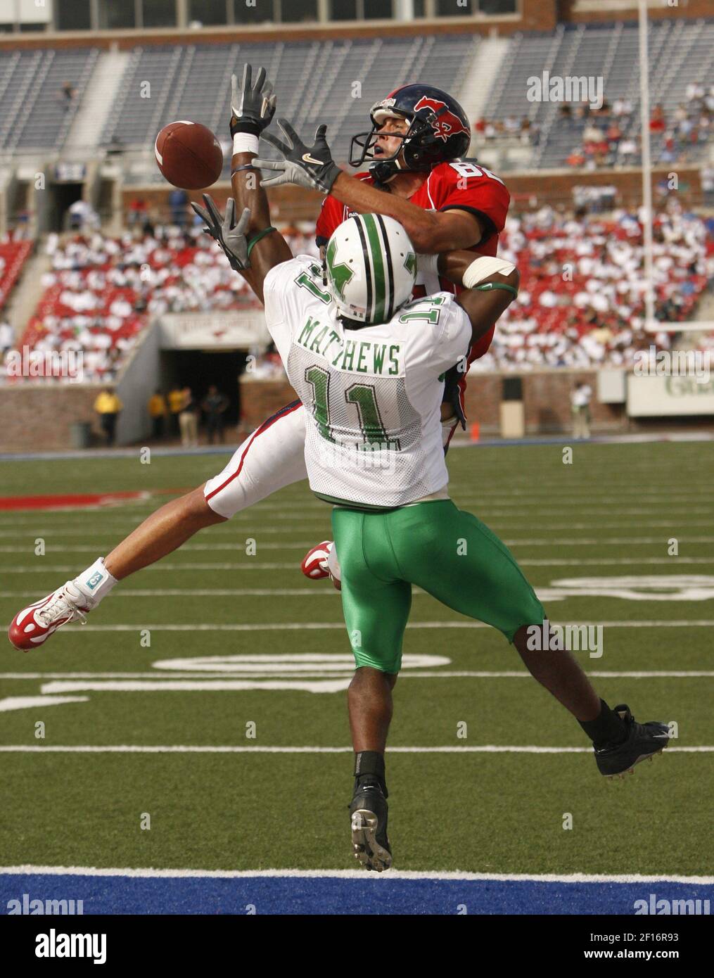 SMU receiver Bobby Chase (82) can't make a reception on a pass defended ...