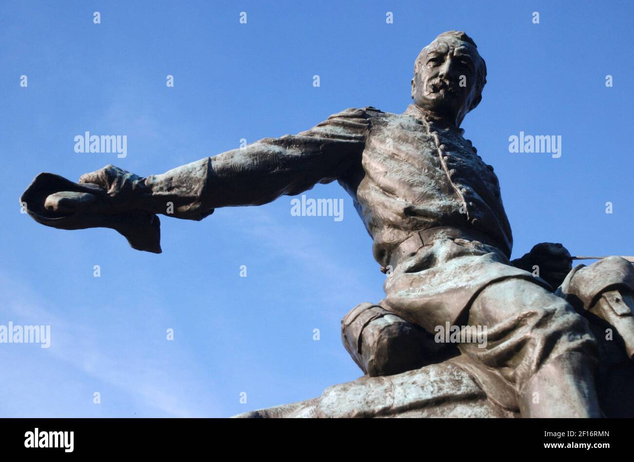 A close up of the Gen. Philip Sheridan statue at Sheridan Circle in ...