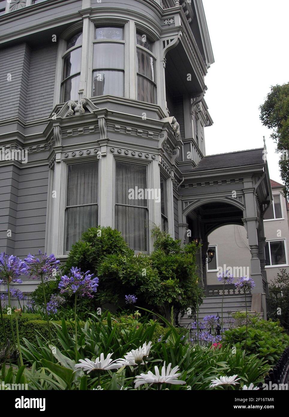 The Haas-Lilienthal House is an ornate Victorian home, built in 1886 ...