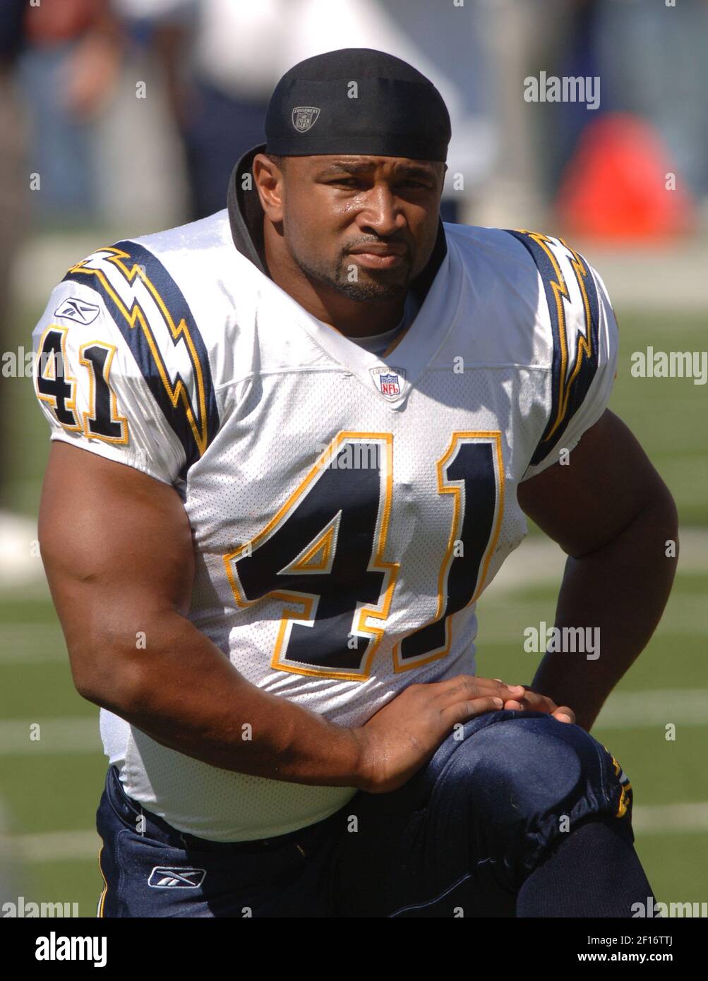 The San Diego Chargers' Lorenzo Neal is shown before a game against the ...