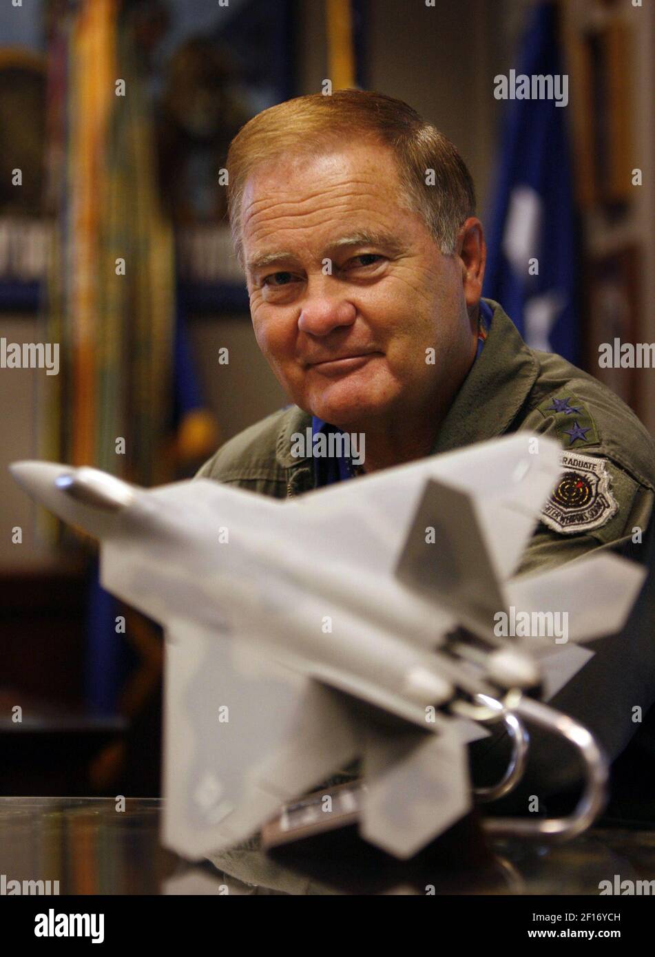 General Ronald Keys, Commander of the Air Combat Command at Langley Air ...