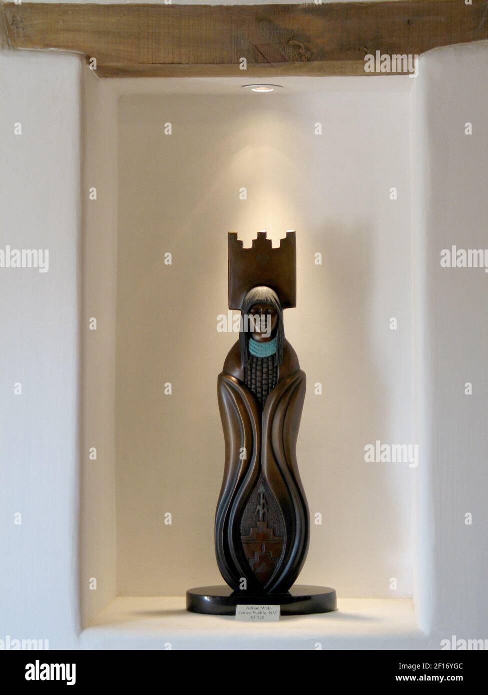 Acoma Pueblo displays work in their new visitor and cultural center ...