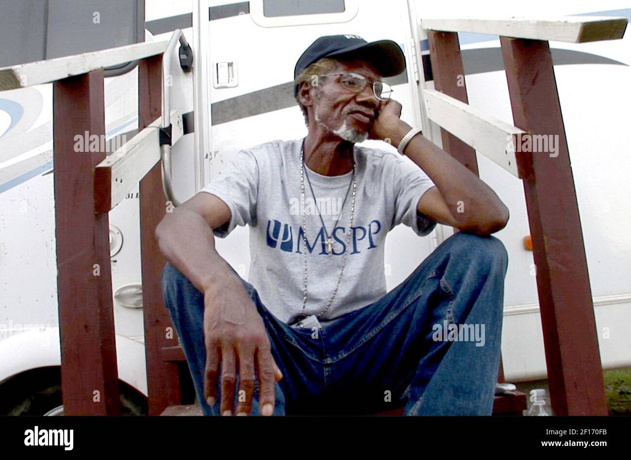 Wilbert Ross, Renaissance Village Advisory Council President, sits on ...