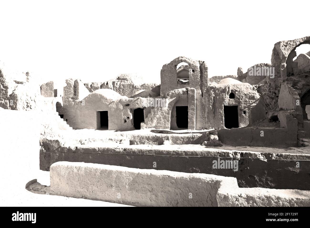 In iran the old castle Stock Photo - Alamy