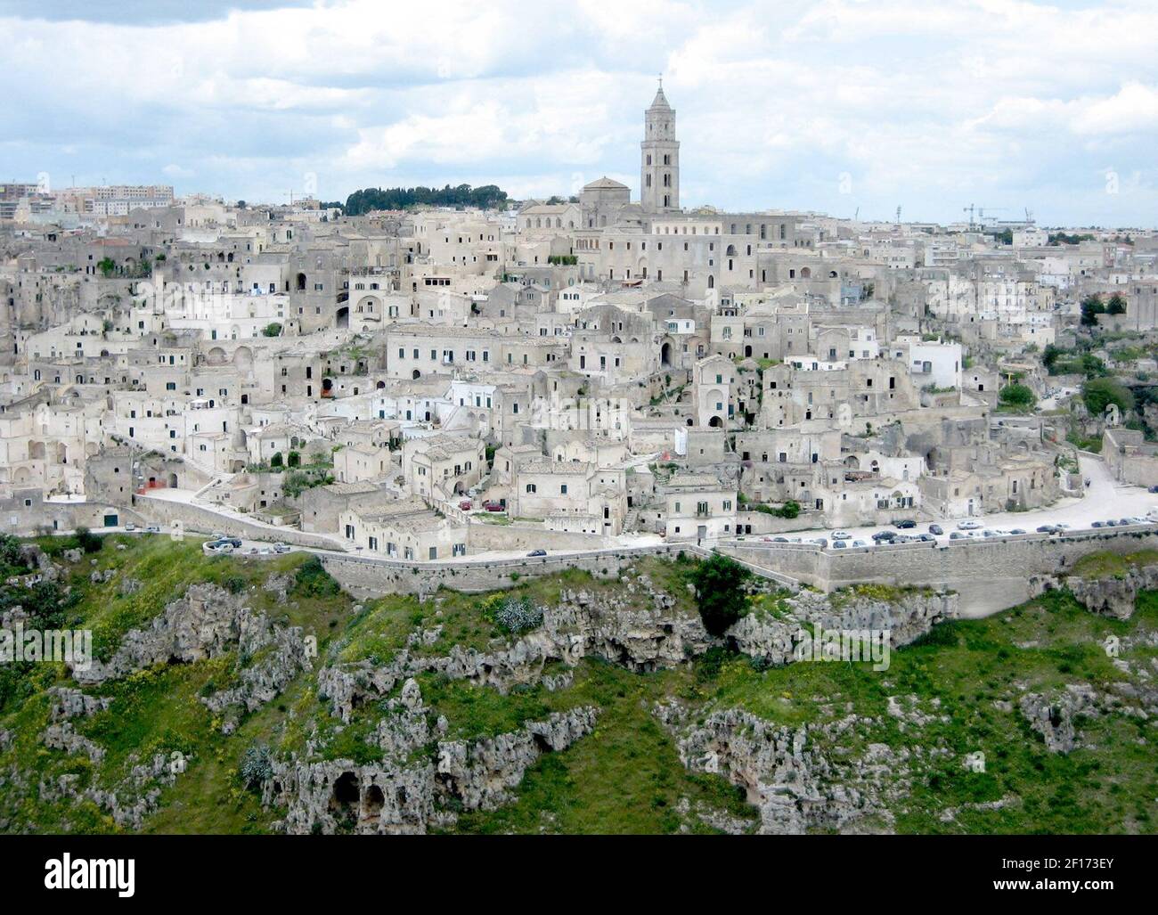Peasants were evacuated from ancient cave dwellings in Matera, Italy ...