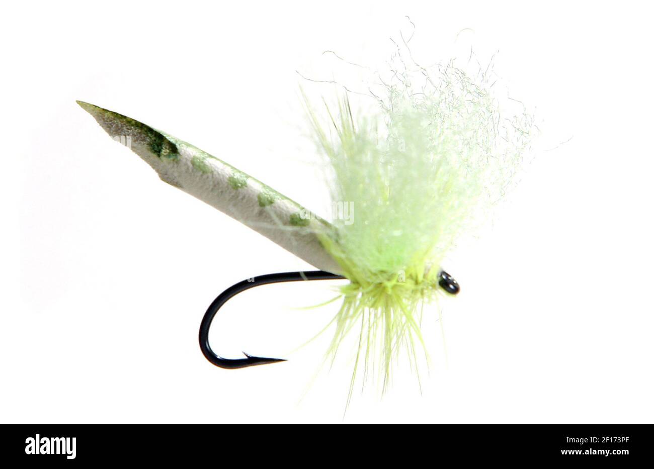 Silhouette Hex Spinner trout fly. (Photo by Justin Hayworth/Duluth News ...