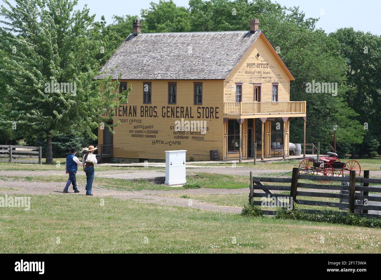 A replica of an early Iowa farm village is one highlight of ...
