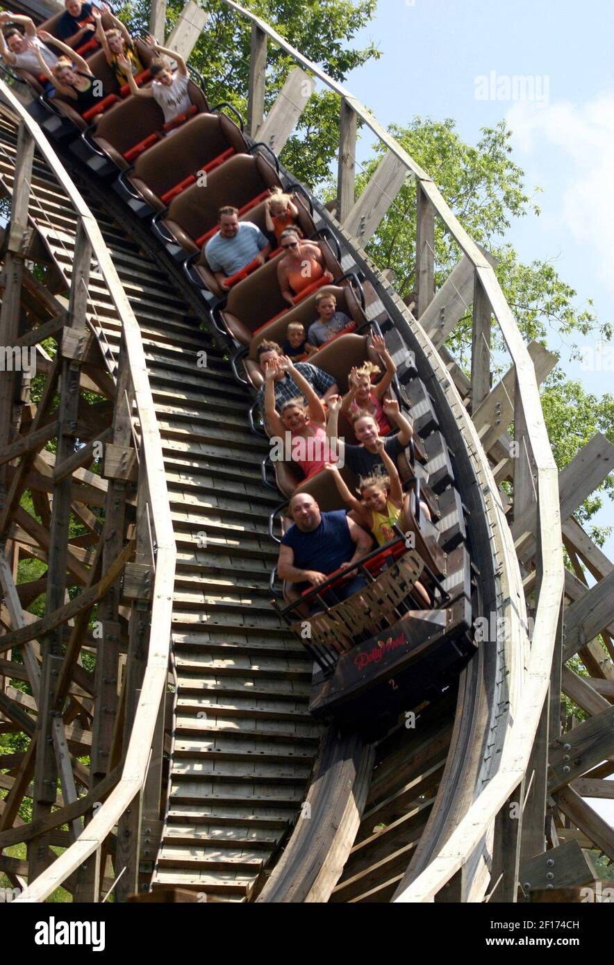 Thunderhead Roller Coaster Logo