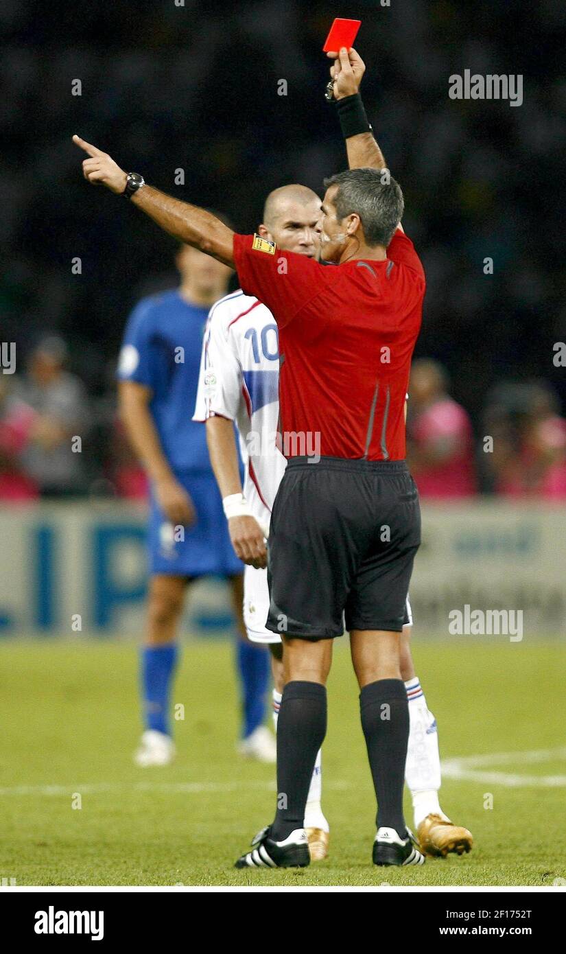 Zidane Red Card