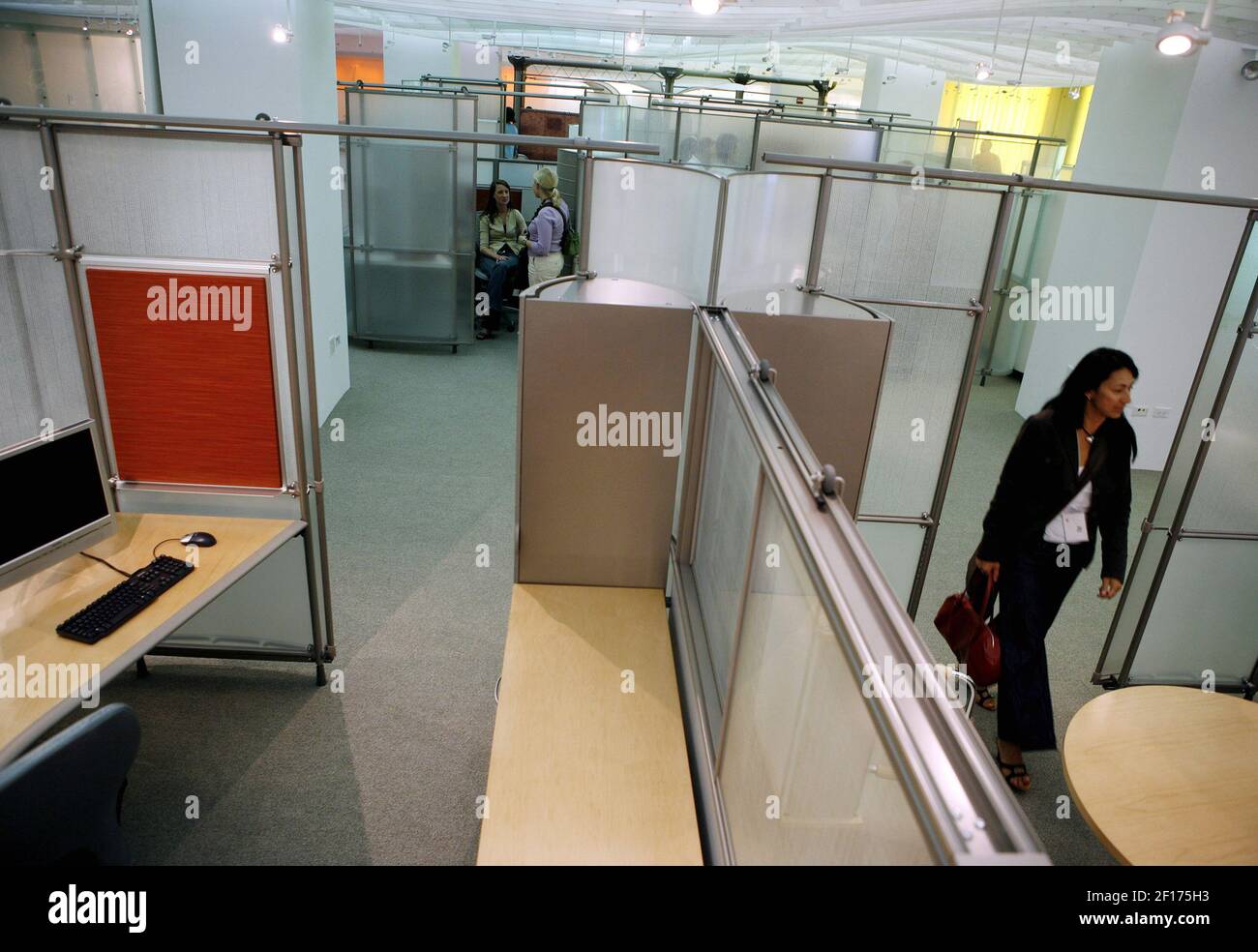 Herman Miller Inc's new version of the office cubicle includes glass ...