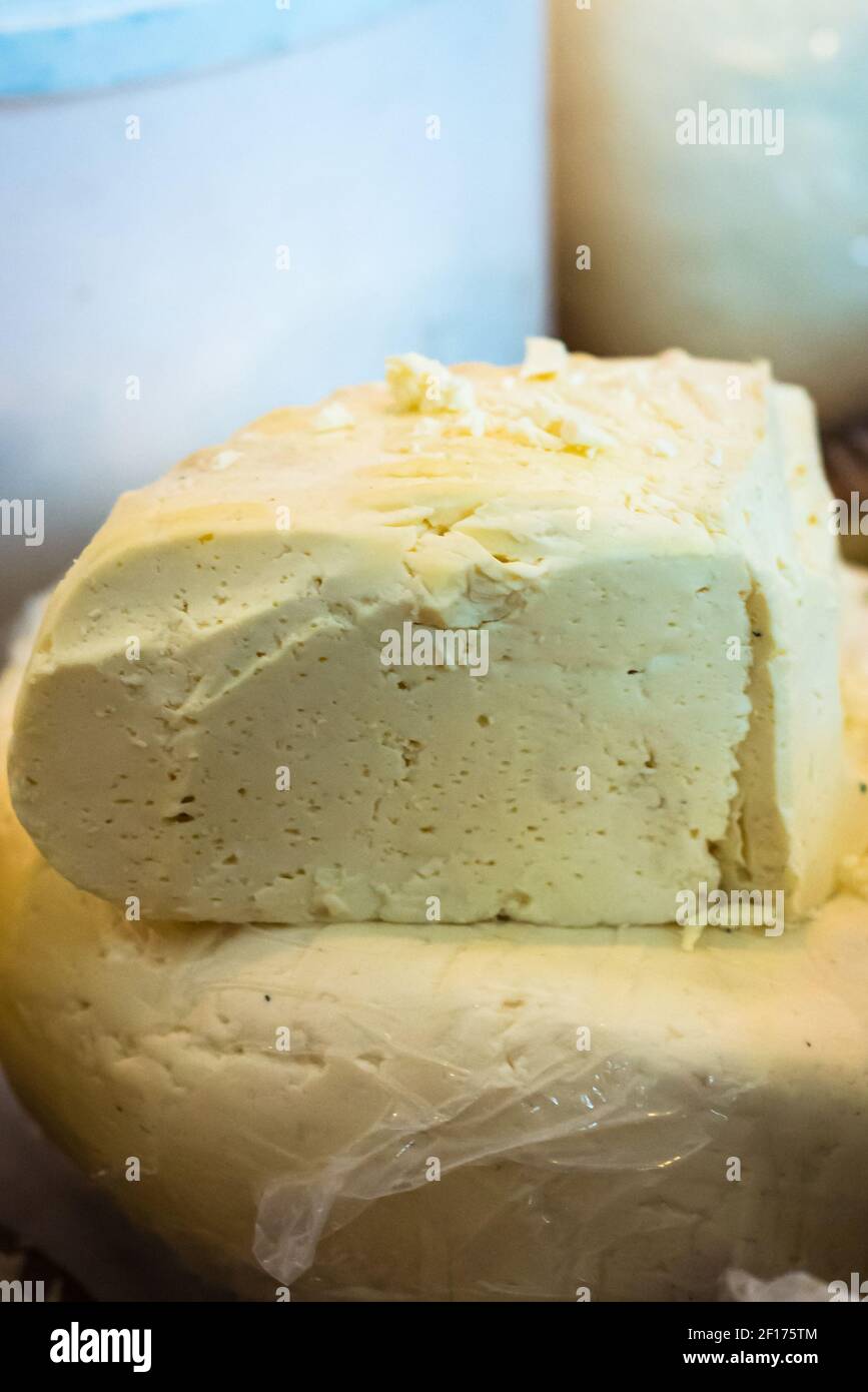 Fresh sheep cheese hi-res stock photography and images - Alamy