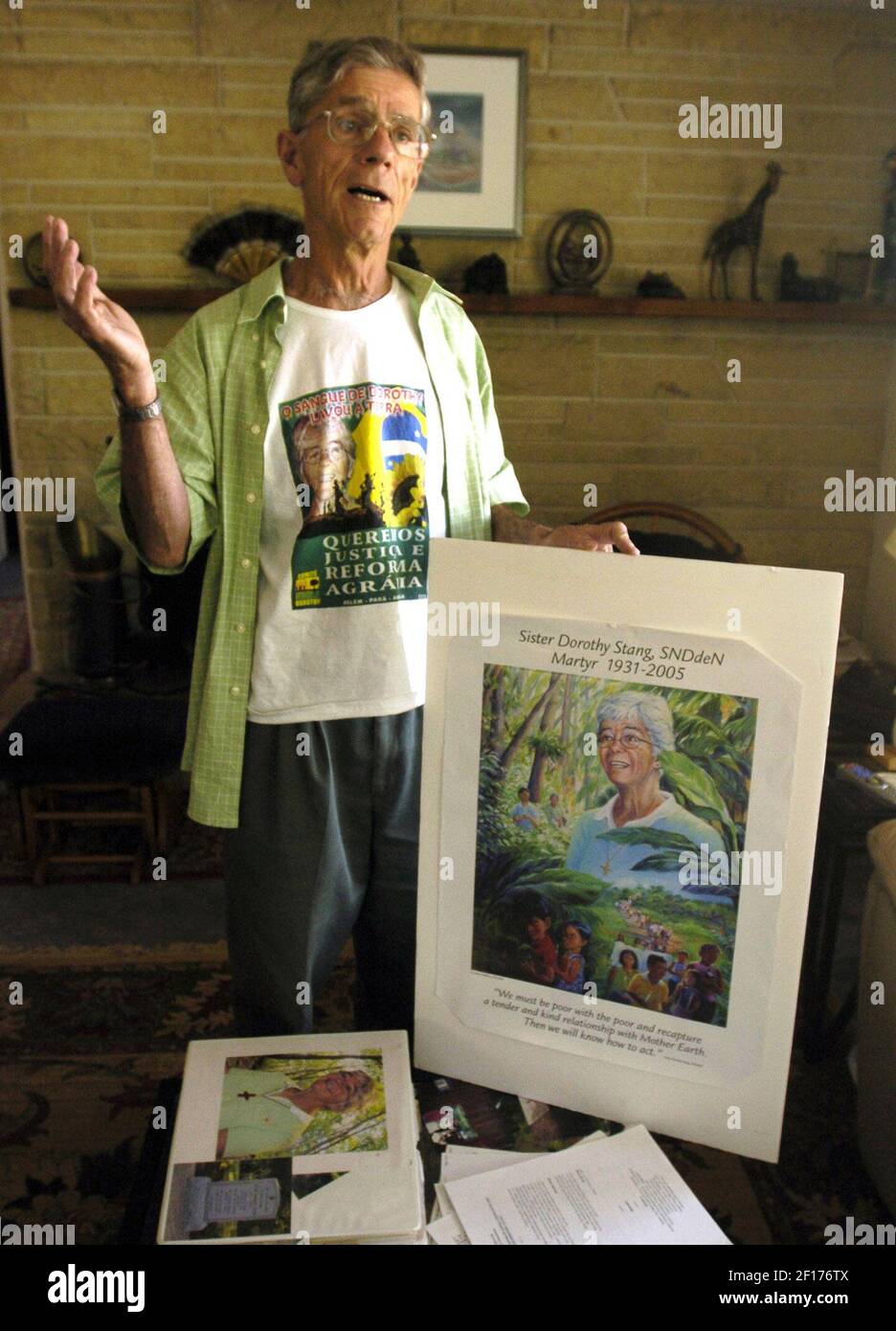David Stang, of Palmer Lake, pictured May 23, 2006, has been to Brazil ...