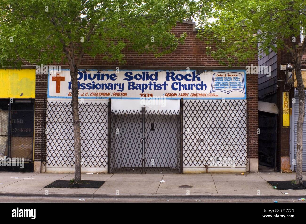 St. Divine Solid Rock M.B. Church, pictured May 4, 2006, is one of many ...