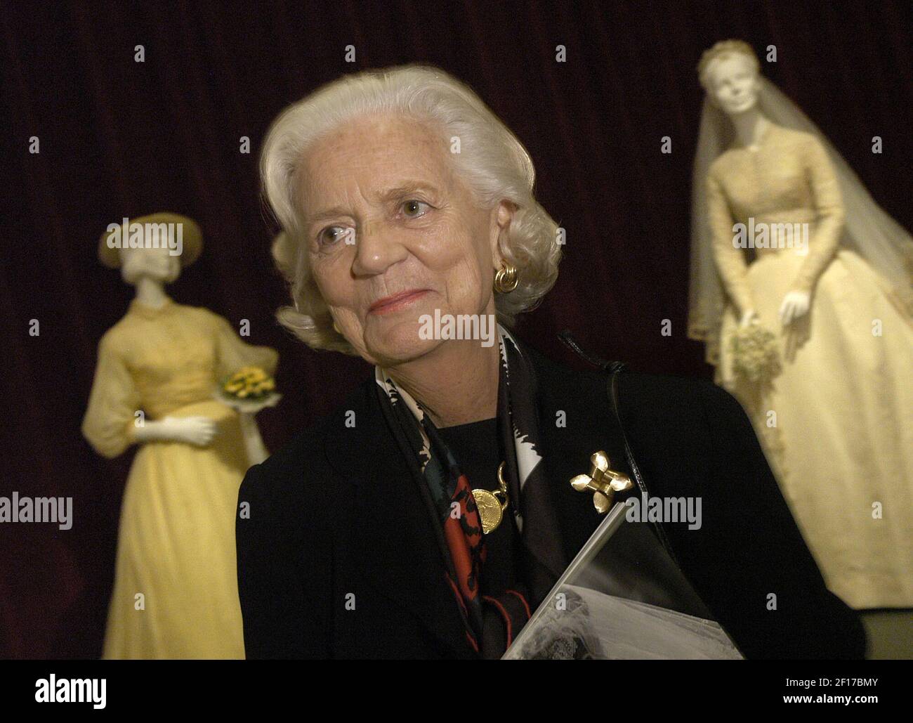Maree Rambo, one of Grace Kelly's bridesmaids, gives a press-only ...