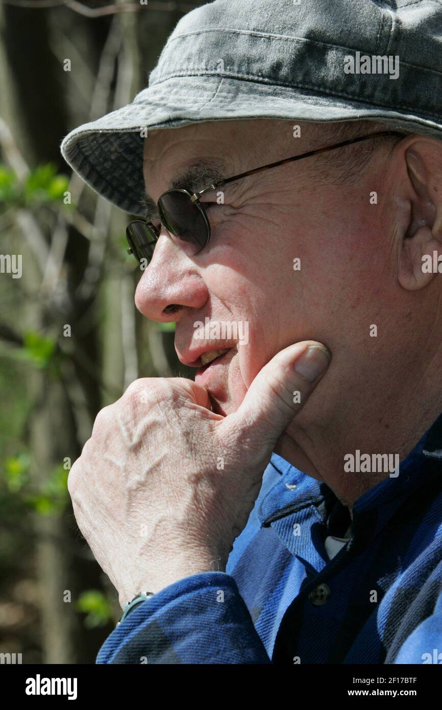 Doug Fuhrmeyer, shown April 17, 2006, at his home in Northfield Center ...