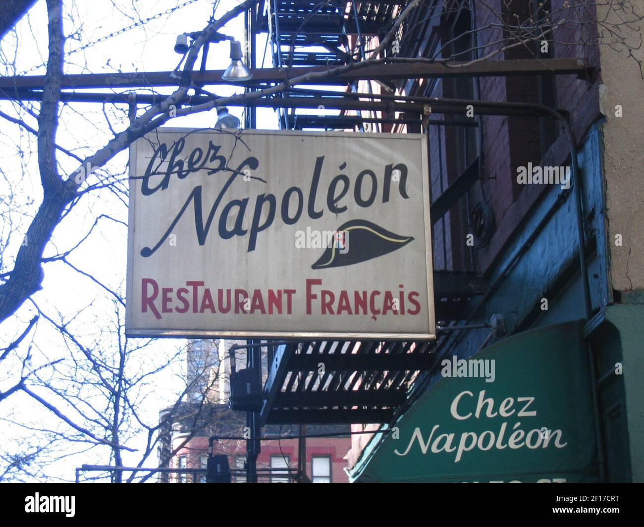 Chez Napoleon Restaurant Francais in New York's Broadway District has ...