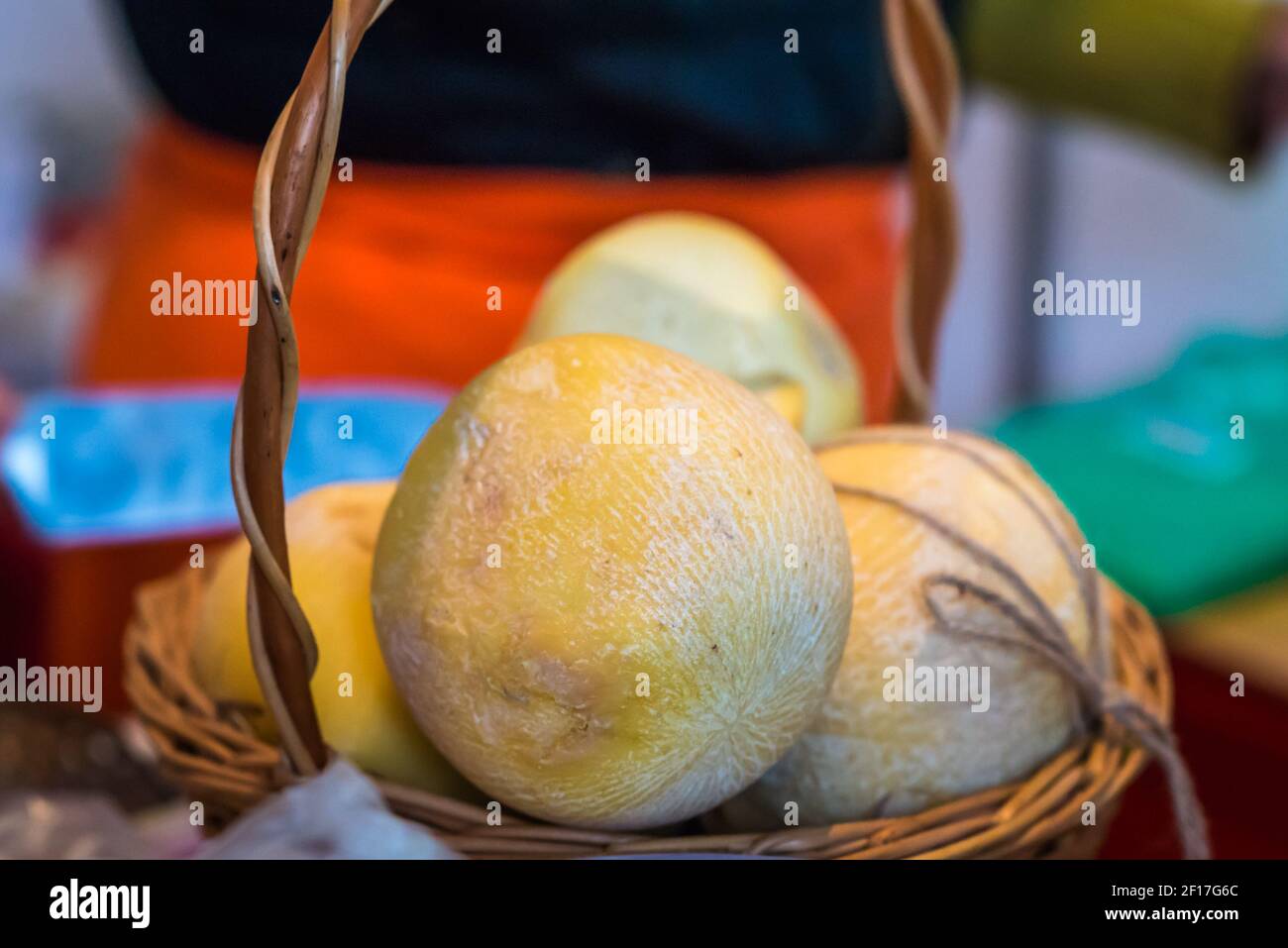 Round hard cheese Stock Photo - Alamy