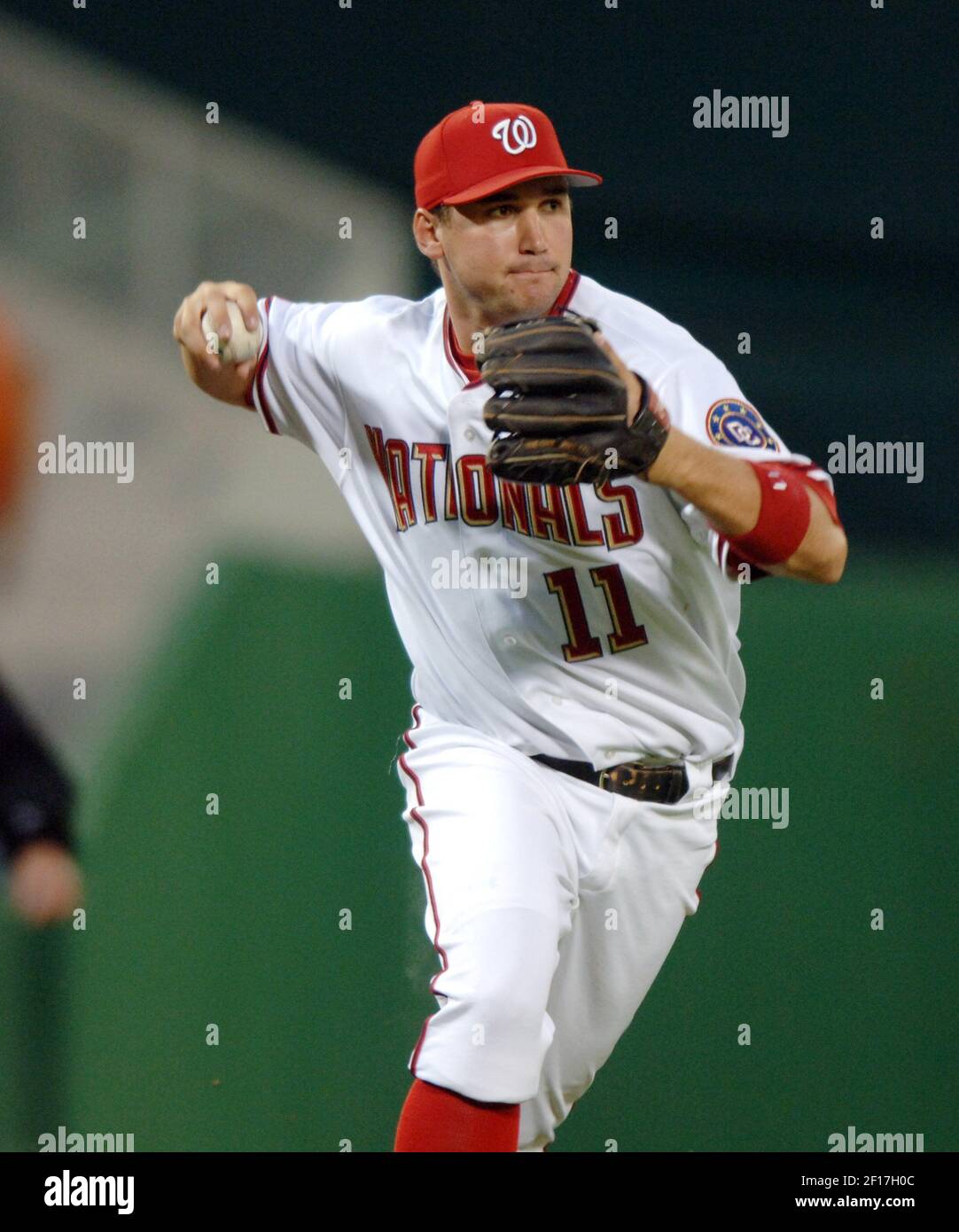 The Washington Nationals' Ryan Zimmerman is shown during a game against ...