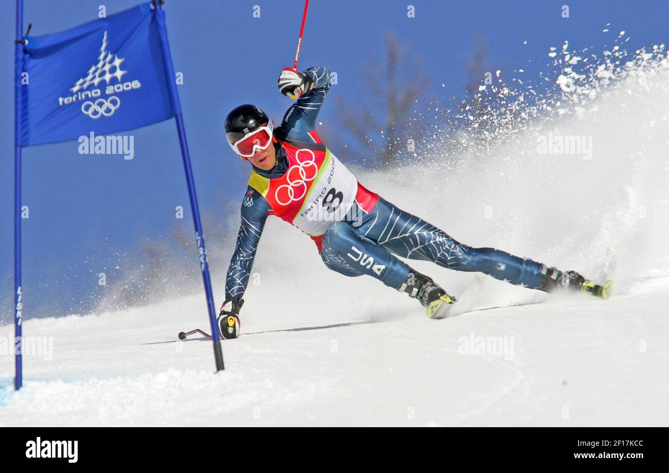 Steven Nyman of the United States skis down the hill during the men's ...
