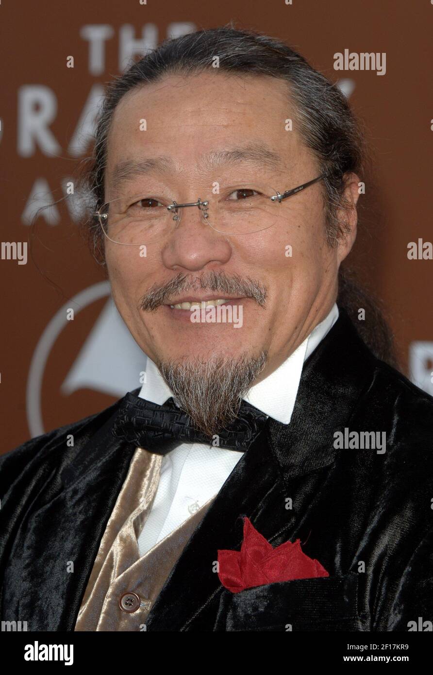 Kitaro arrives at the 48th Annual Grammy Awards at the Staples Center ...