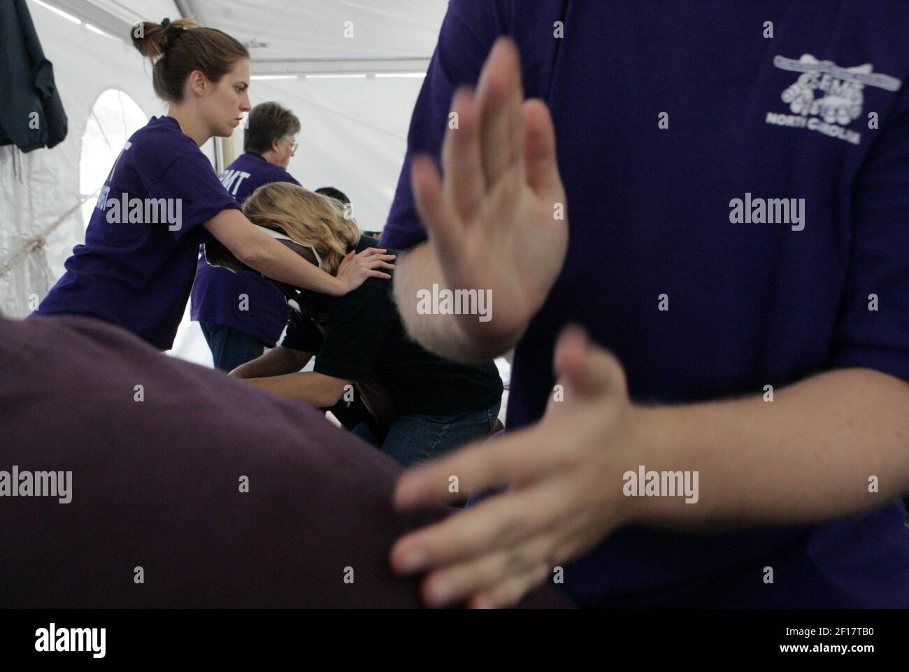 Allison Walkowski, Lydia Froling and Lynn Corrigall, from left to right ...