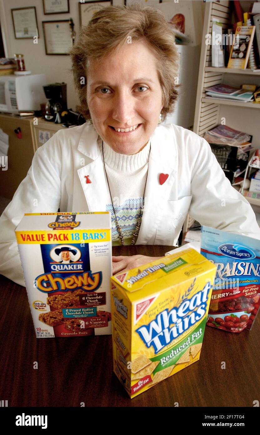 Via Christi case manager Colleen Crawford with snacks without trans ...