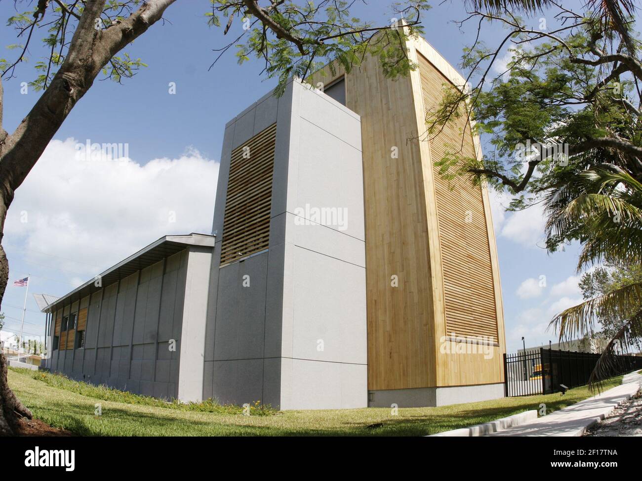 The National Weather Service's new building in Key West, Florida, is ...