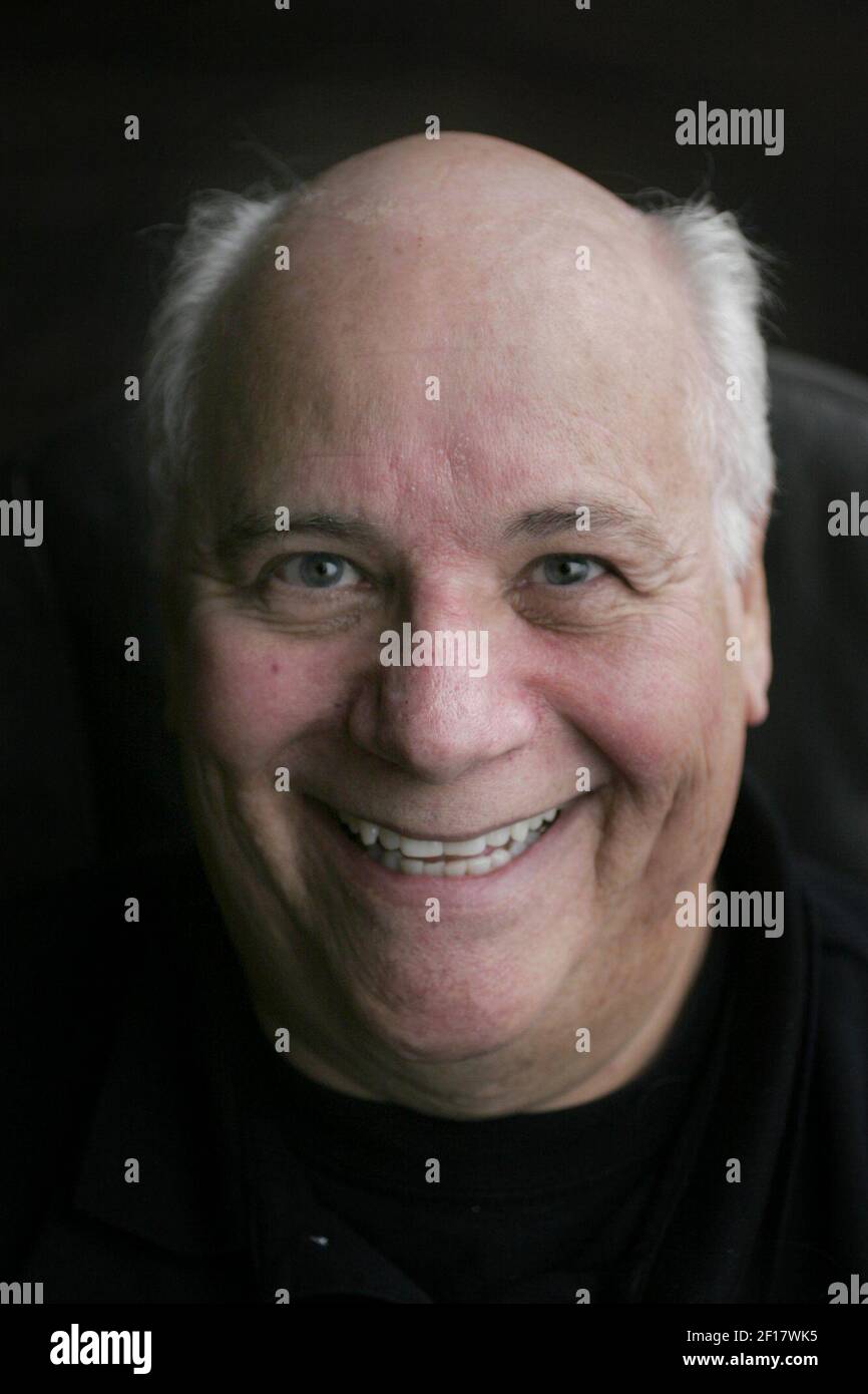 Max Gayer, owner of Gayerhair Inc., with and without his toupee. (Eric ...