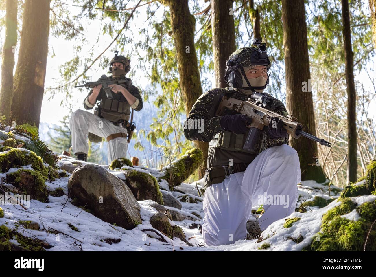 Army Man wearing Tactical Uniform Stock Photo - Alamy