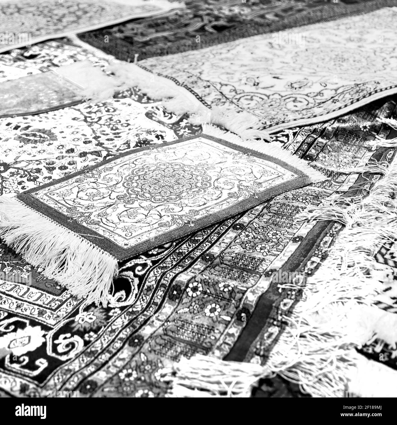 Red wool carpet Black and White Stock Photos & Images - Alamy