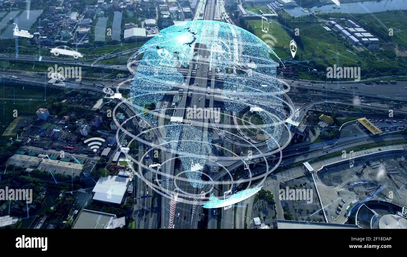 Smart logistics system hi-res stock photography and images - Alamy