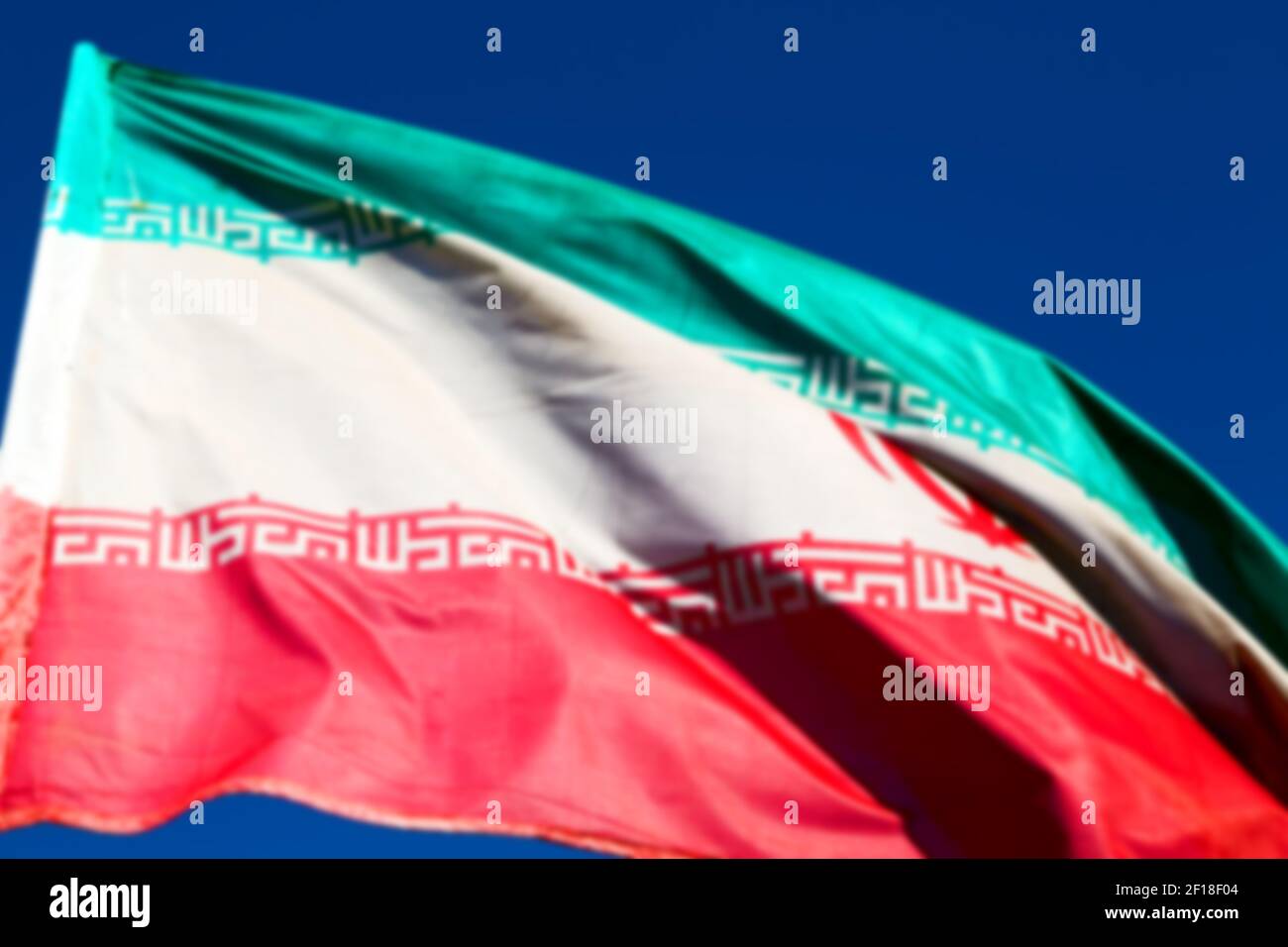 In iran iranian waving flag Stock Photo - Alamy