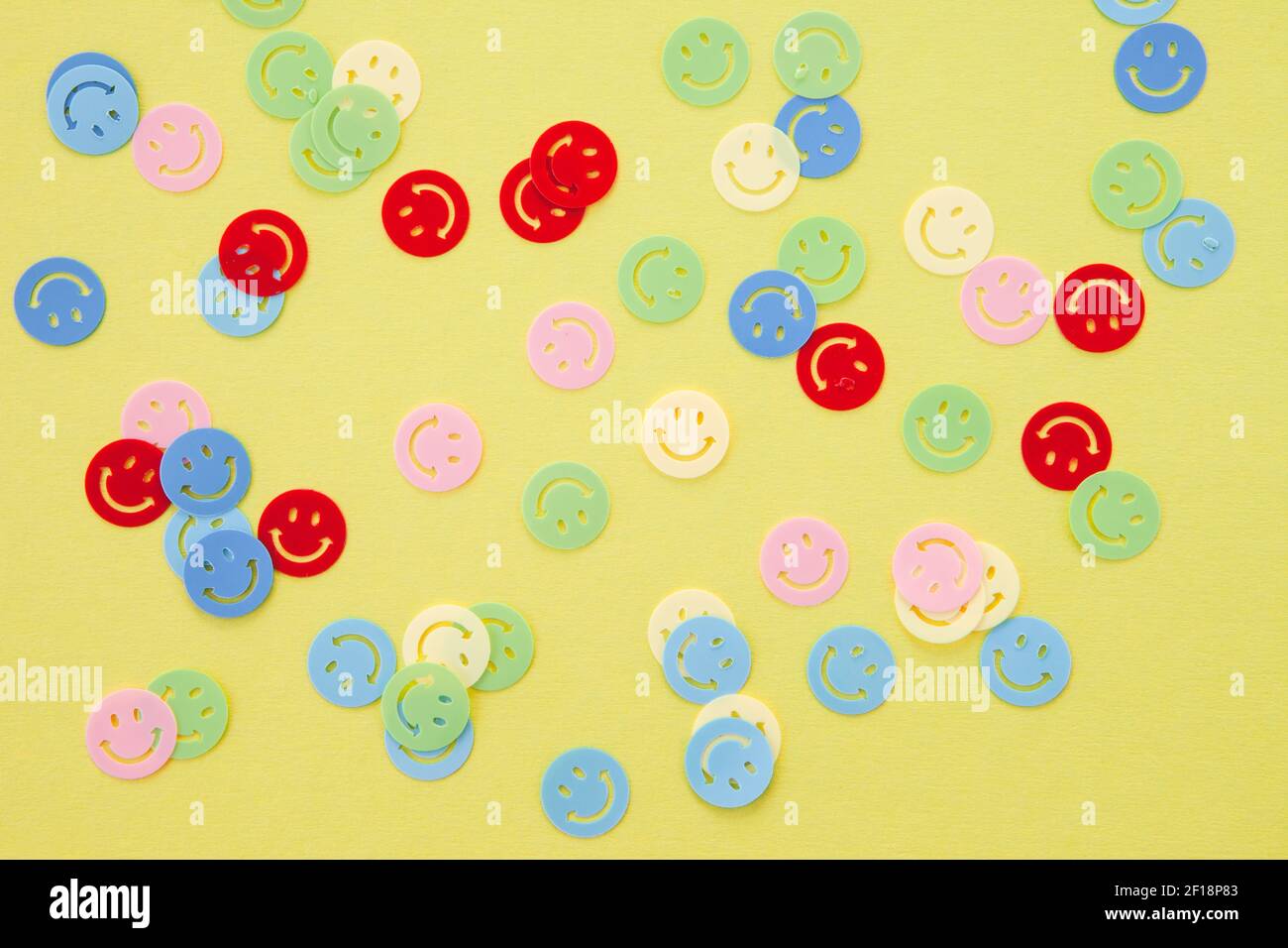Cheerful smiley sticker hi-res stock photography and images - Alamy