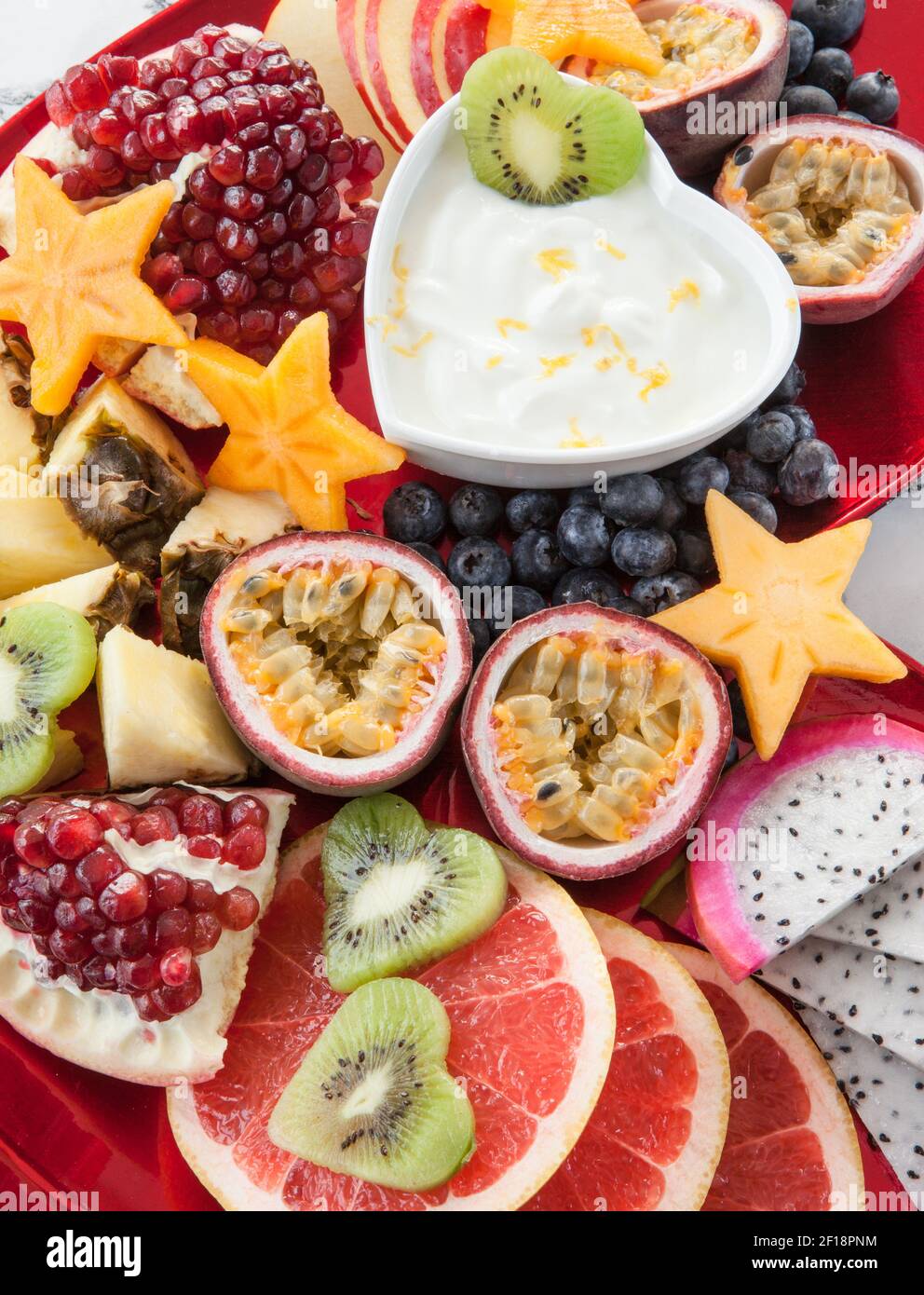 Fresh exotic fruits Stock Photo - Alamy