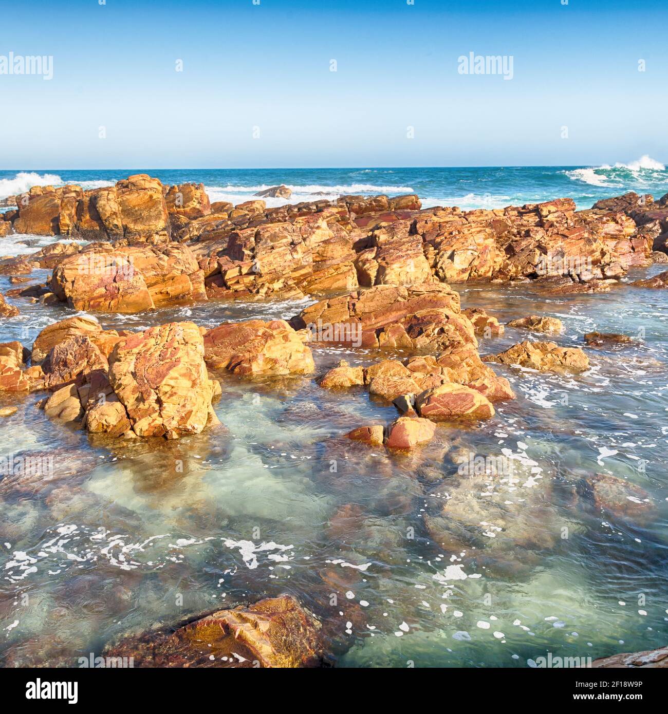 In south africa sky ocean reserve Stock Photo - Alamy