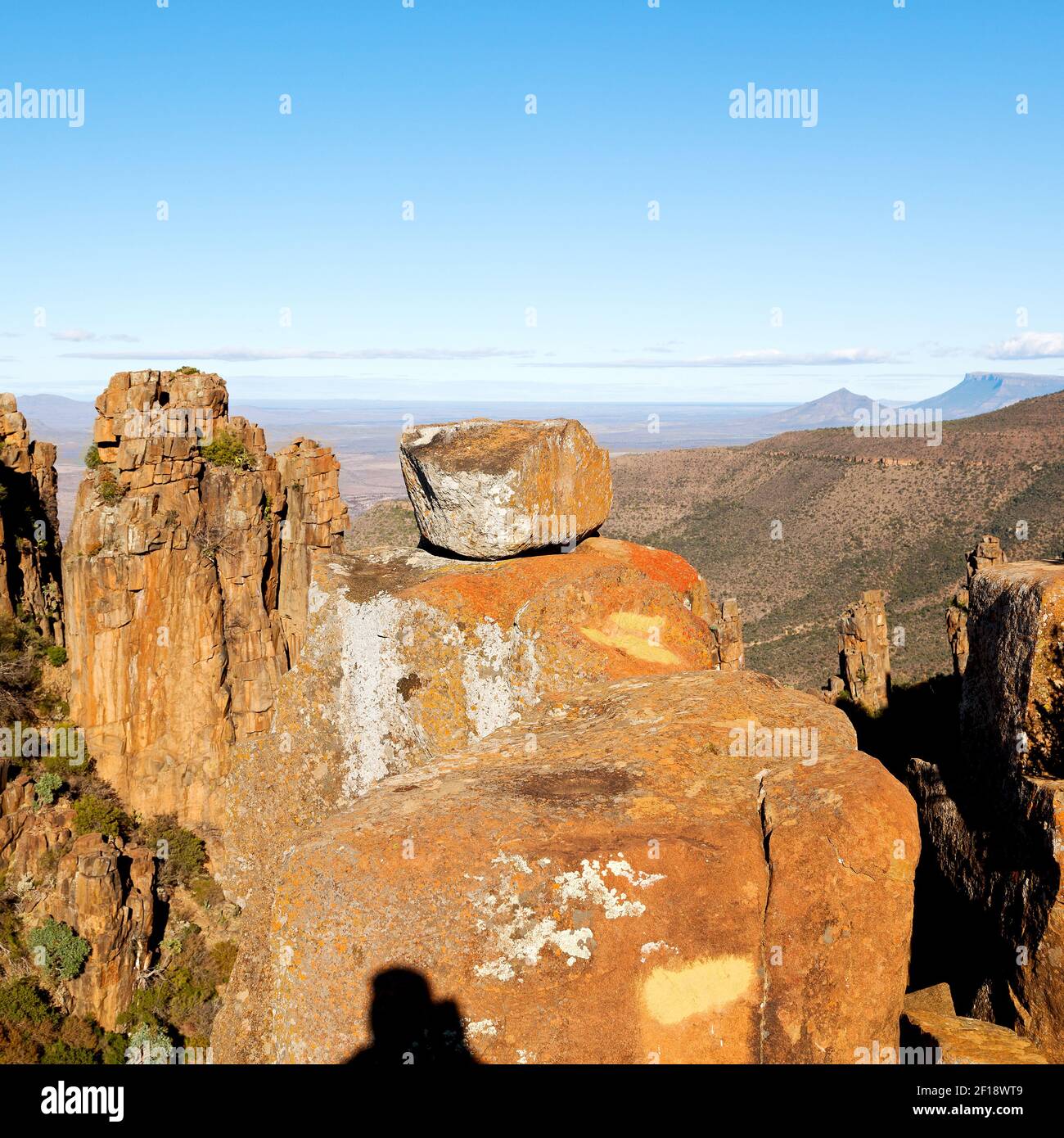 In south africa valley of desolation Stock Photo - Alamy