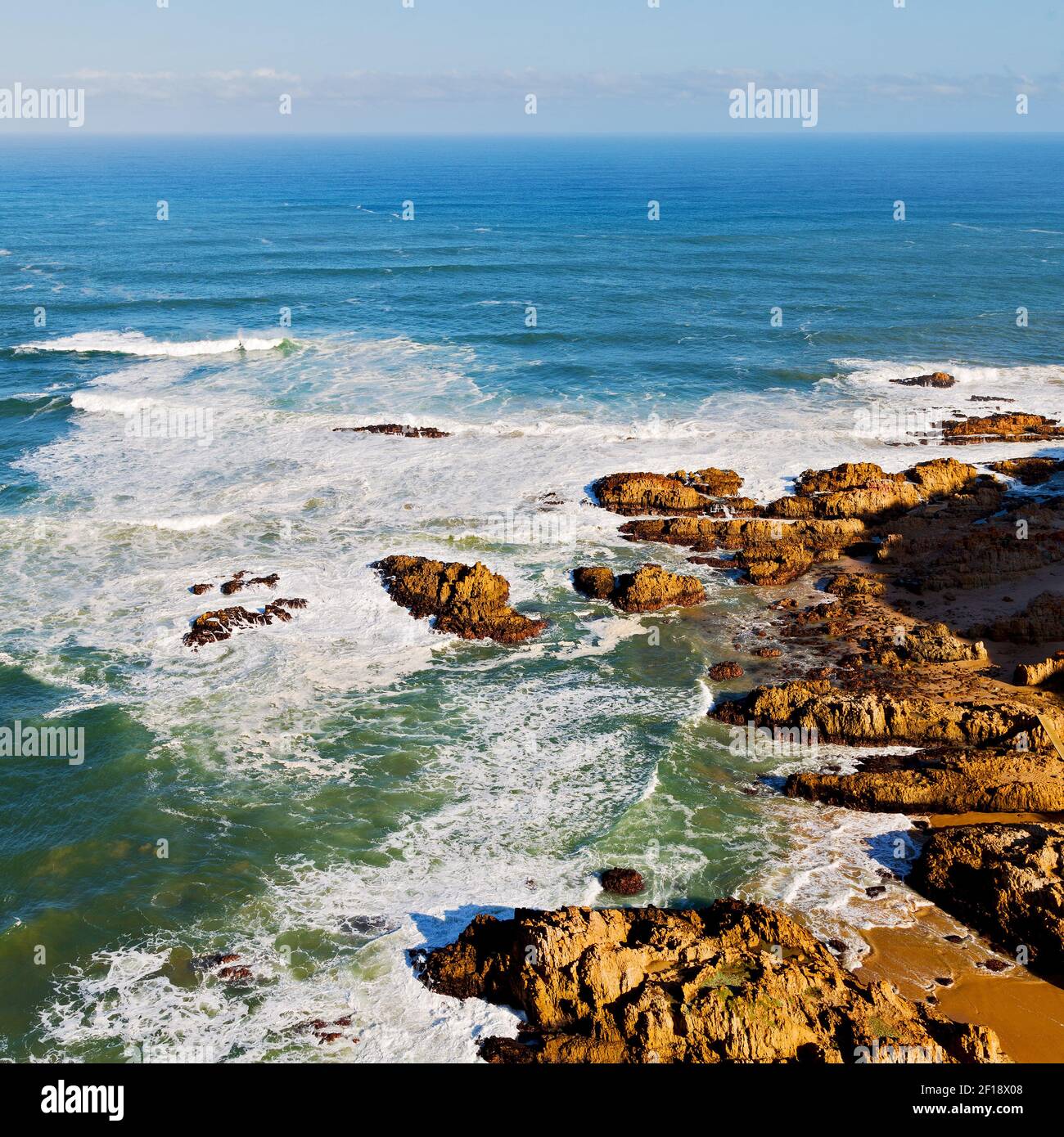 In south africa sky ocean reserve Stock Photo - Alamy