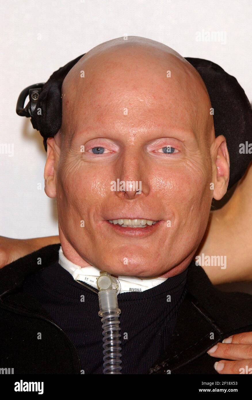 KRT US NEWS STORY SLUGGED: REEVE-OBIT KRT PHOTOGRAPH BY NICOLAS KHAYAT ...