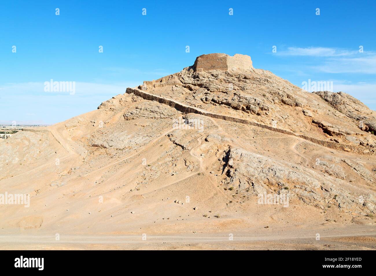 In iran the antique temple Stock Photo - Alamy