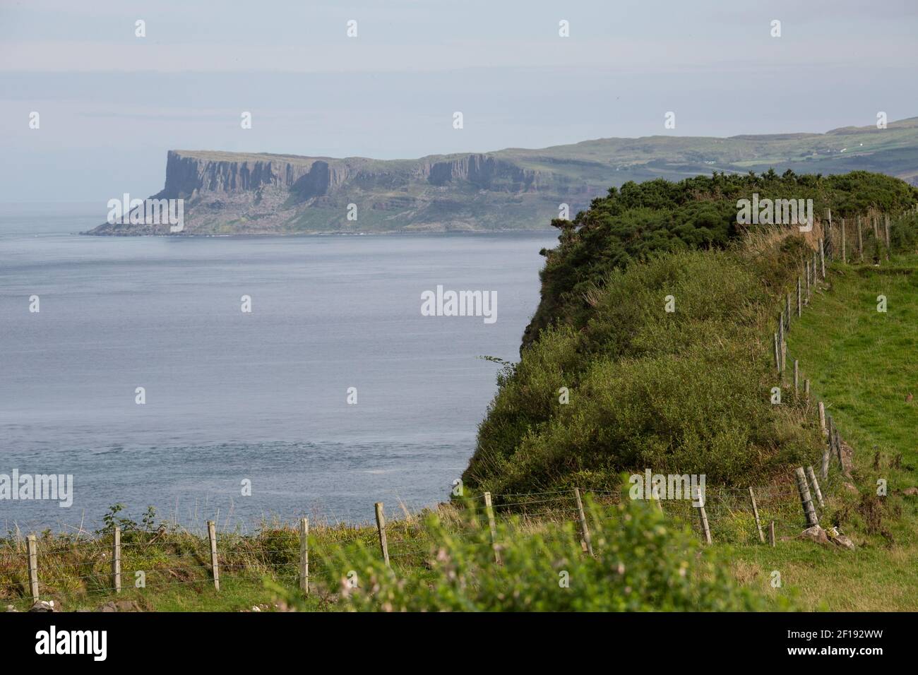 Fairhead from Carrick-a-Rede National Trust, Ballintoy, County Antrim ...