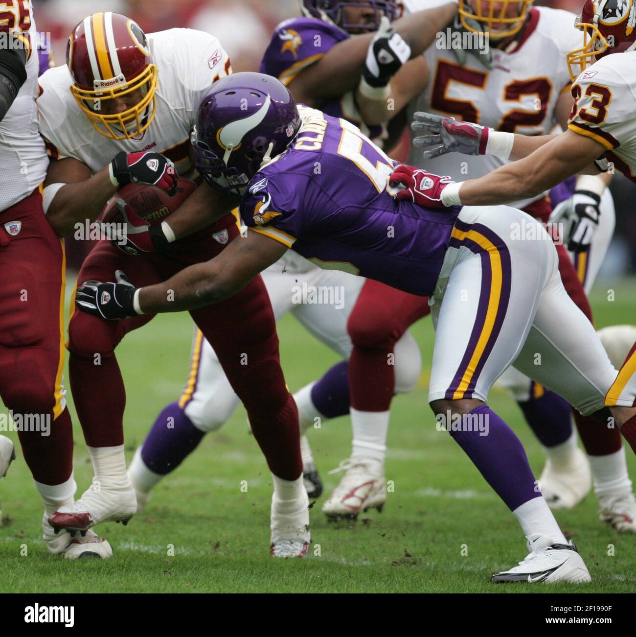 KRT SPORTS STORY SLUGGED: FBN-VIKINGS-REDSKINS KRT PHOTOGRAPH BY HARRY ...