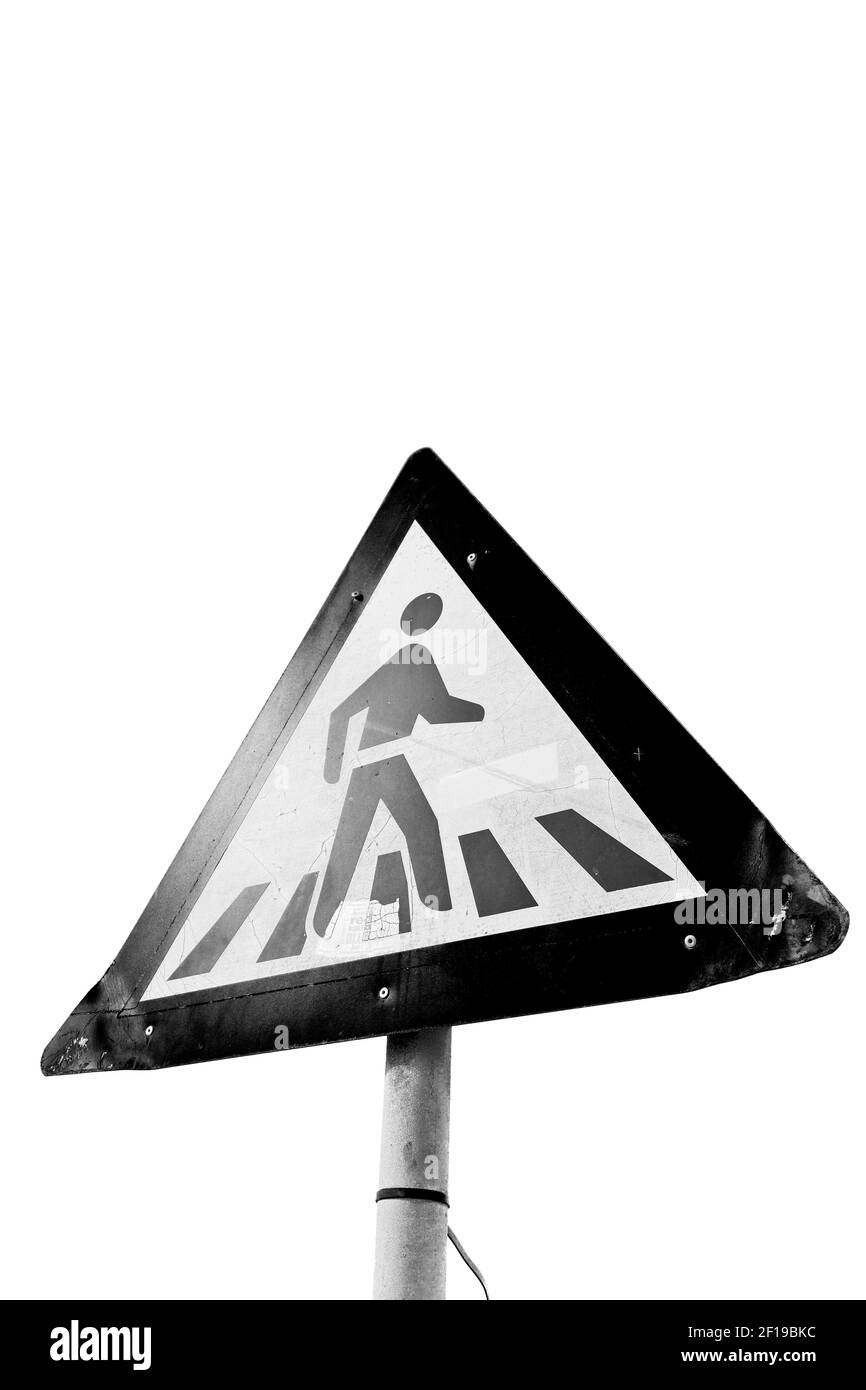 In south africa street signal of zebra crossing Stock Photo - Alamy