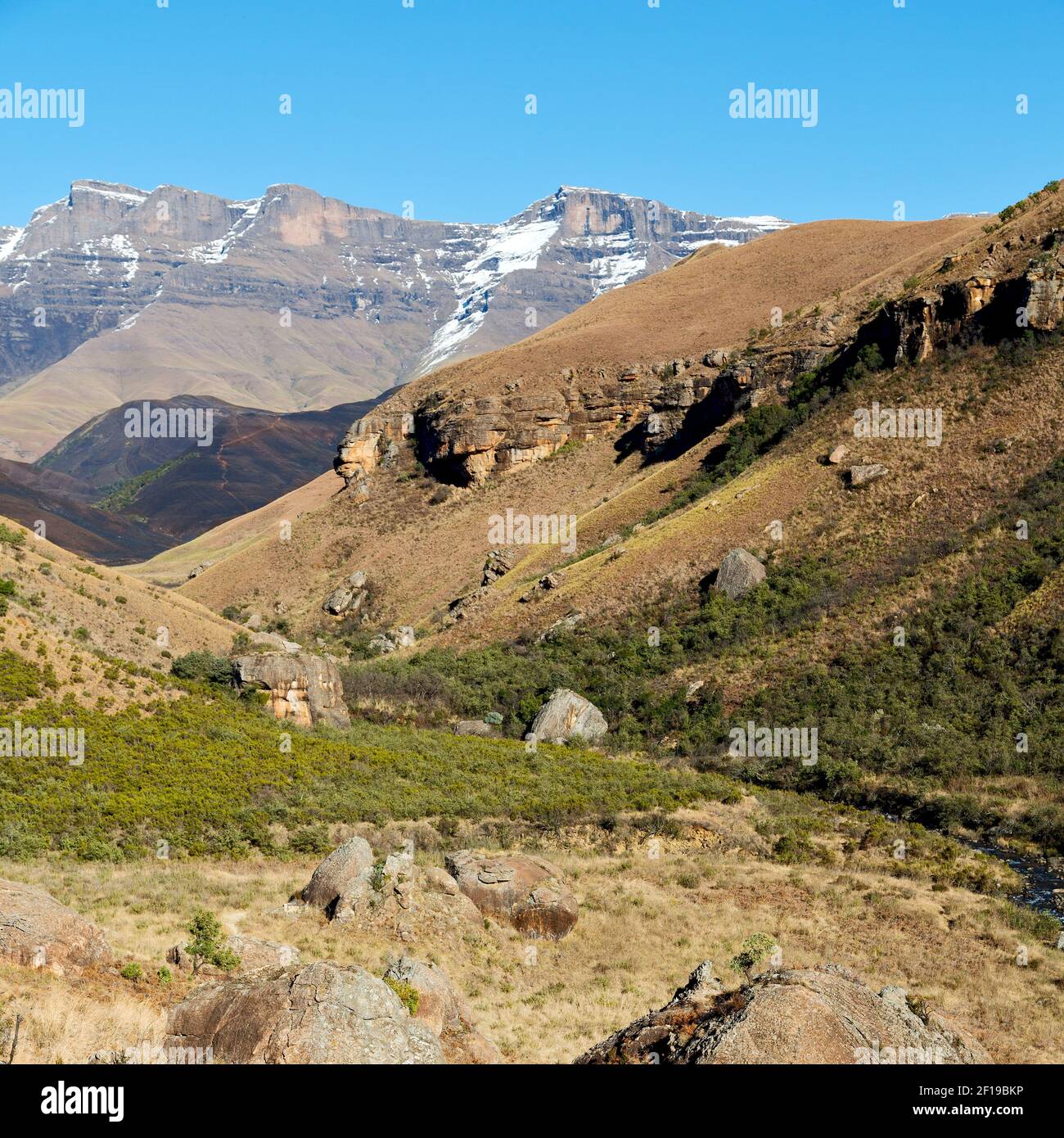 In south africa valley of desolation Stock Photo - Alamy