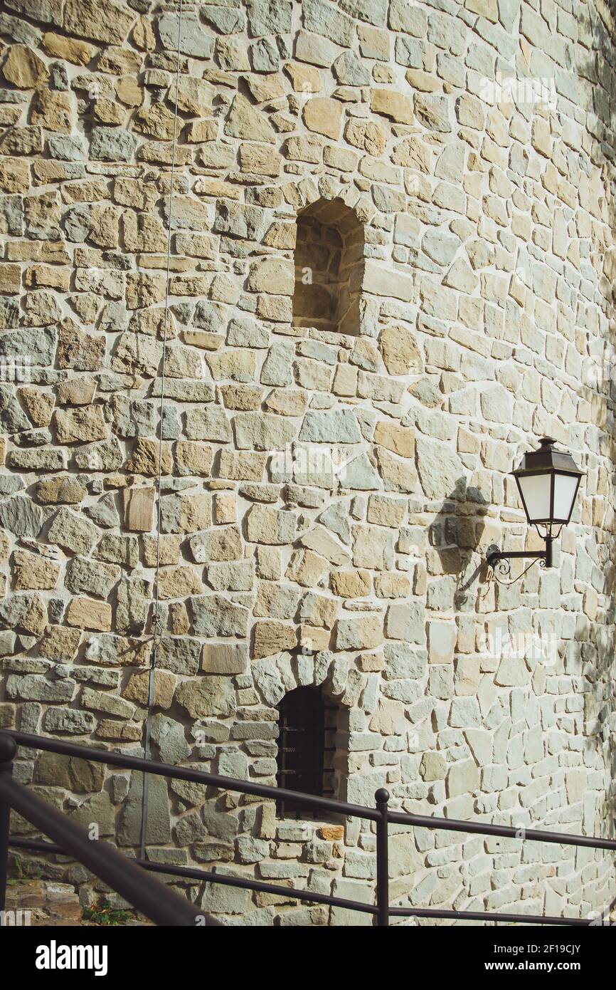 Close up castle wall hi-res stock photography and images - Alamy