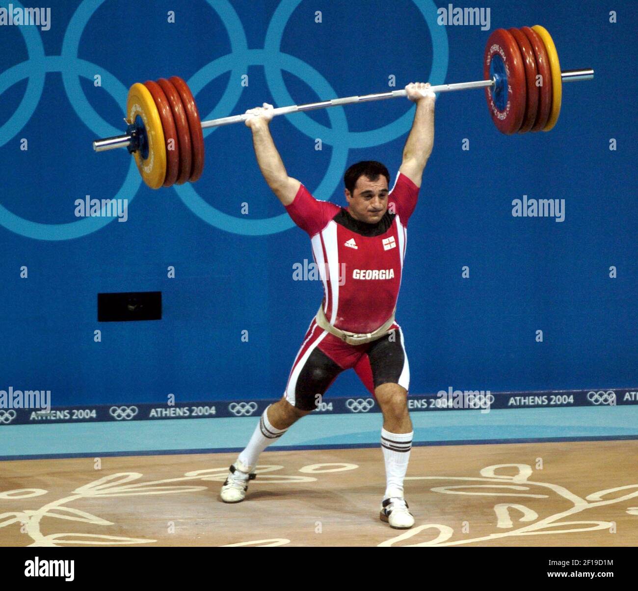 KRT SPORTS STORY SLUGGED: OLY-WEIGHTLIFTING KRT PHOTO BY KARL MONDON ...
