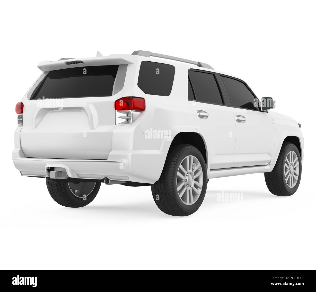 SUV Car Isolated Stock Photo - Alamy