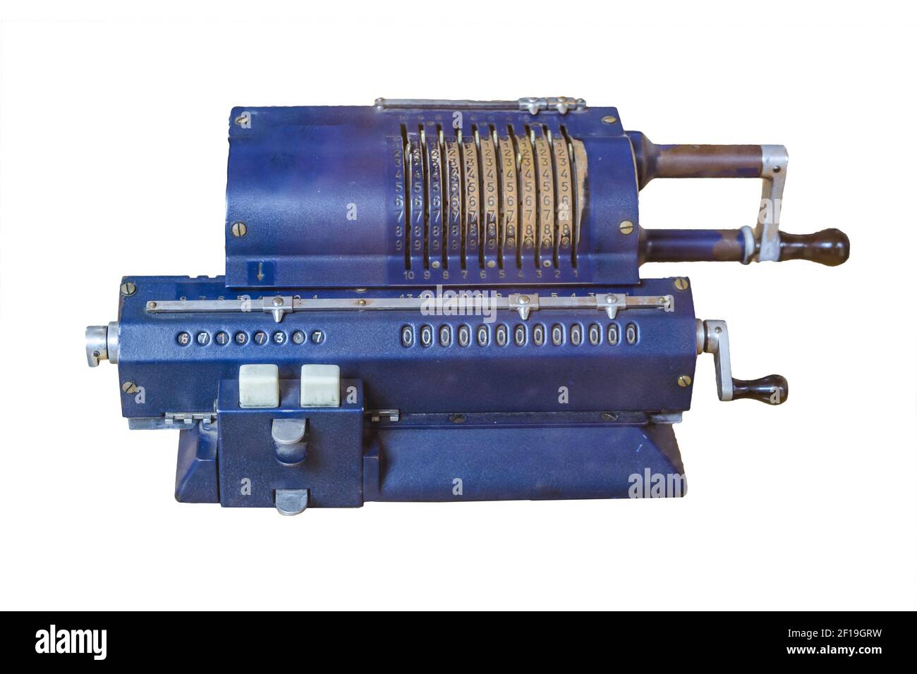 Old Computer Machine Isolated Stock Photo - Alamy