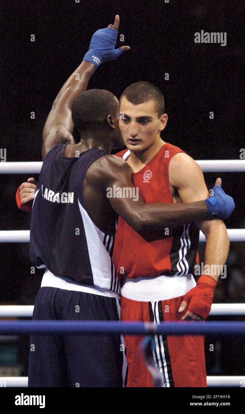 KRT SPORTS STORY SLUGGED: OLY-BOXING KRT PHOTO BY KARL MONDON/CONTRA ...